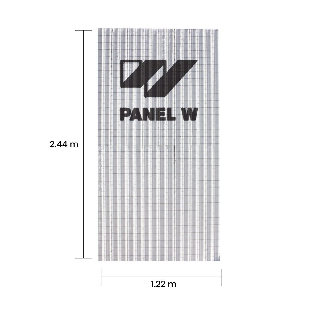 No estructurales para muro – Panel W